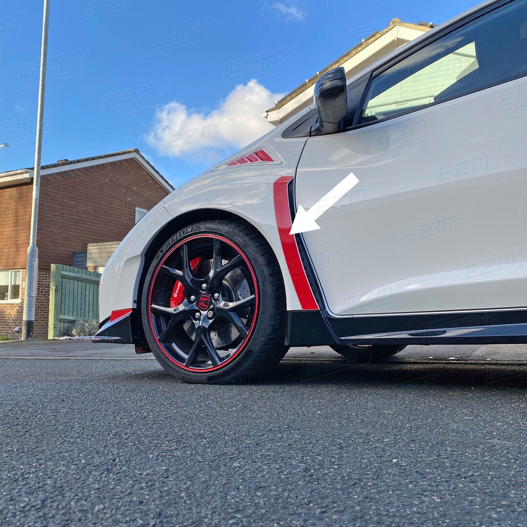 EZM Front Wing Strip Decals X 2 for Honda Civic Type R FK2 - Etsy