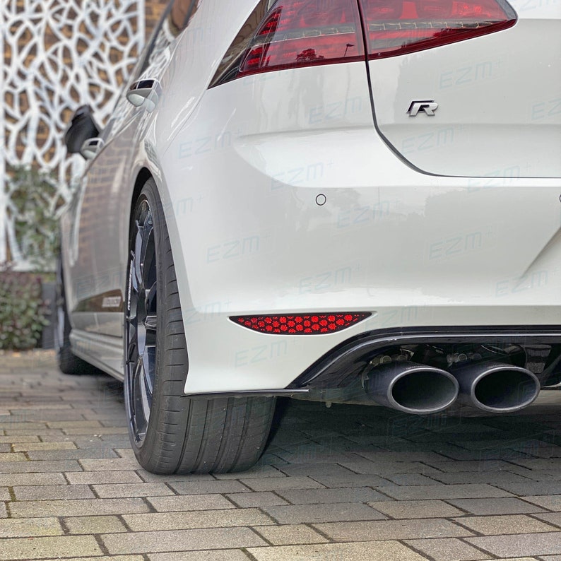 EZM Rear Bumper Reflector Decals x 2 for VW Golf MK7 R | Etsy