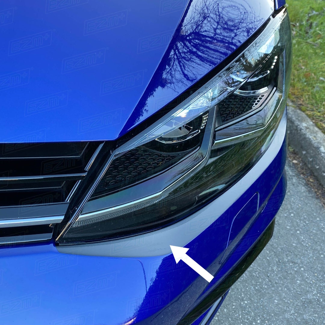 EZM Headlight Liner Decals X 2 for VW Golf MK7.5 R Gti Gtd R-line Tsi ...