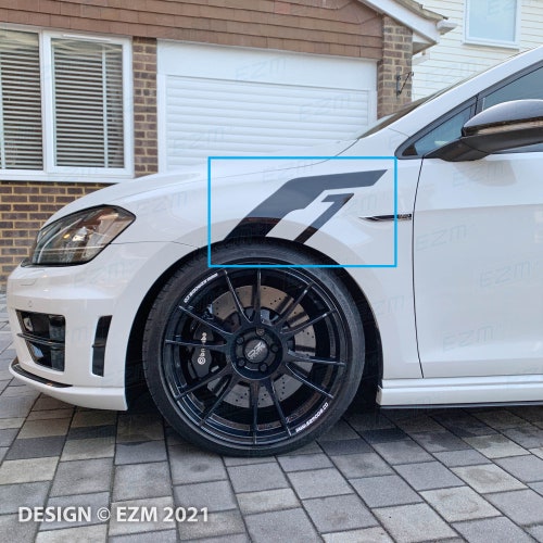 EZM Front Window Triangle Inserts X 2 for VW Golf MK7 MK7.5 R - Etsy