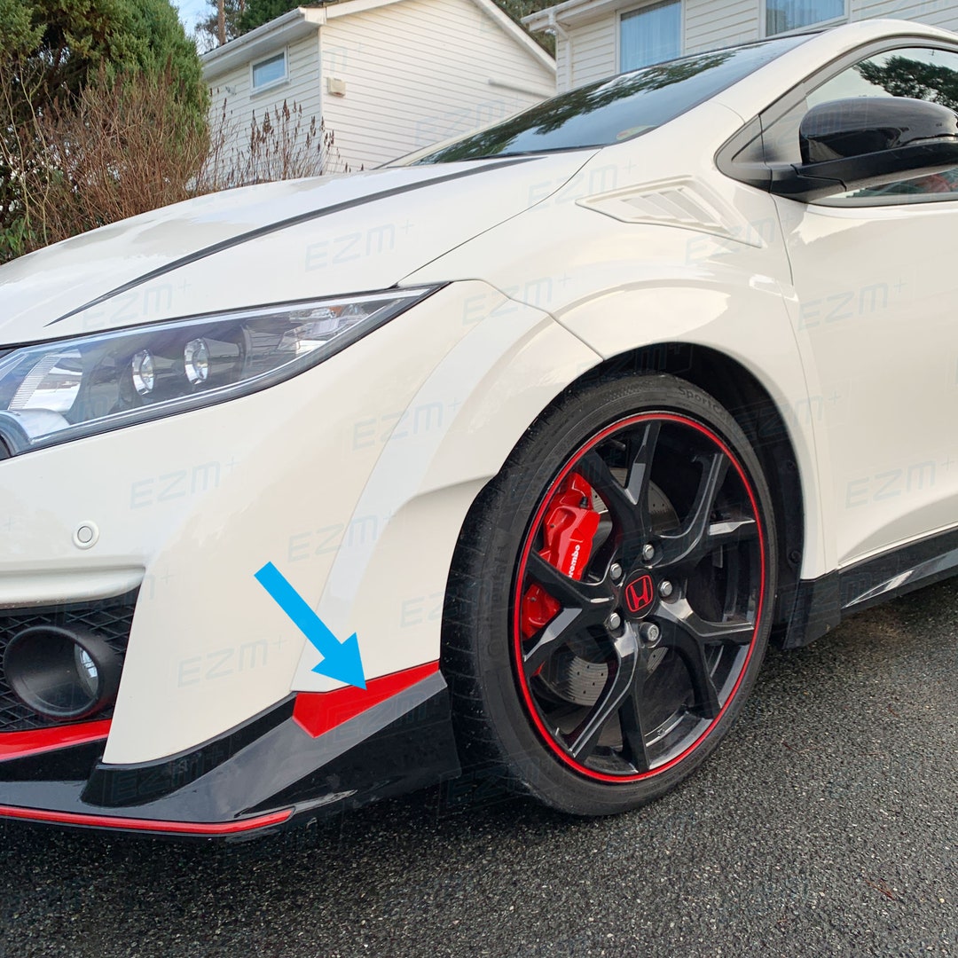 EZM Front Bumper Side Tick Decals X 2 for Honda Civic Type R FK2 - Etsy