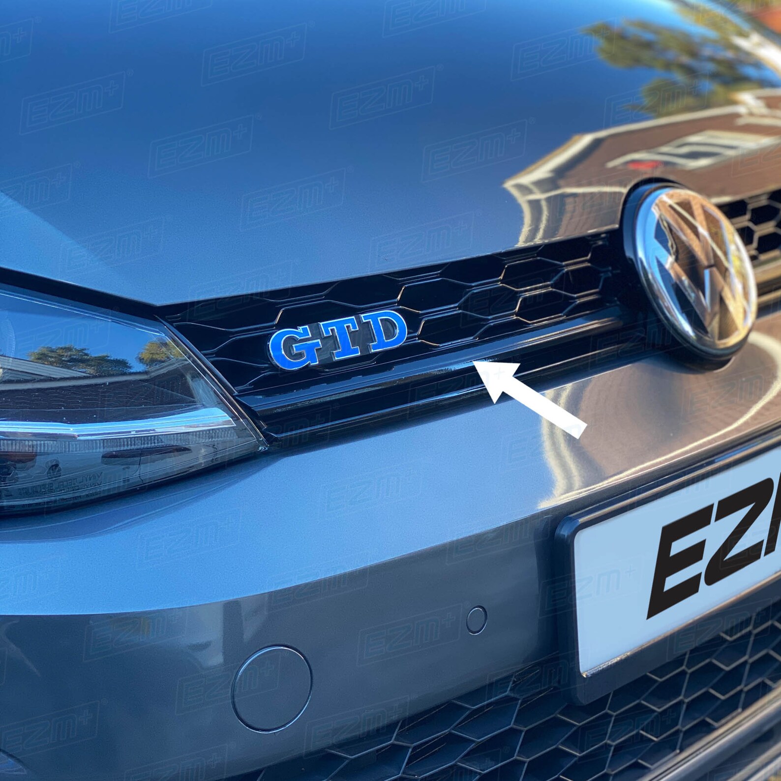 EZM Grille Overlay Dechrome Strip Decals X 2 for VW Golf MK7.5 - Etsy UK