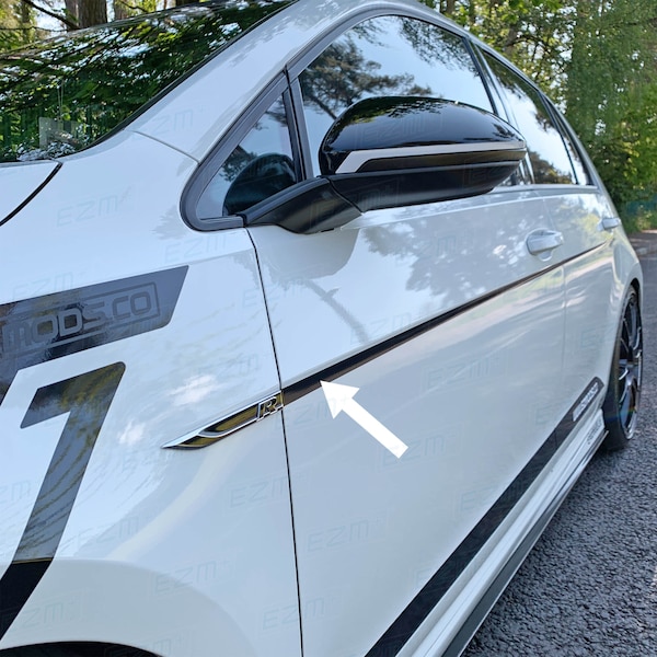 EZM Honeycomb V2 Brake Light Decal Sticker for VW Golf MK7 MK7.5 R Gti ...