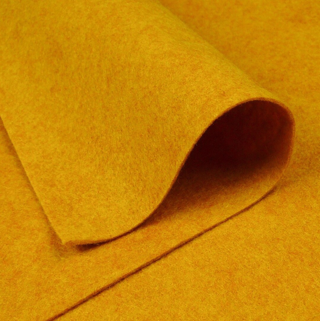 Mustard Seed Wool Rayon Blend Felt Sheets - Etsy Australia