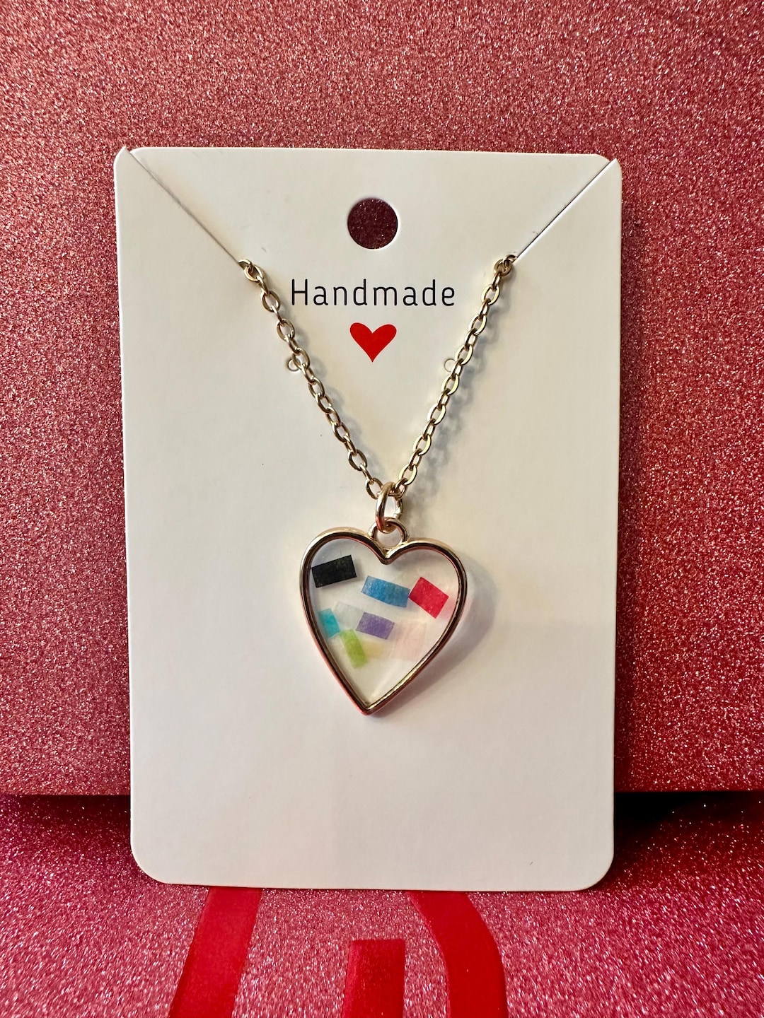 Eras Tour Confetti Necklace - Etsy