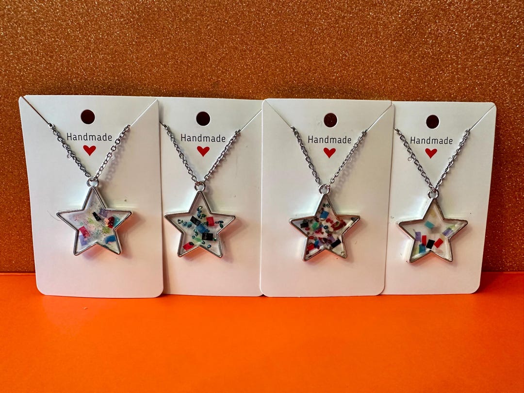 Eras Tour Confetti Star Necklace - Etsy
