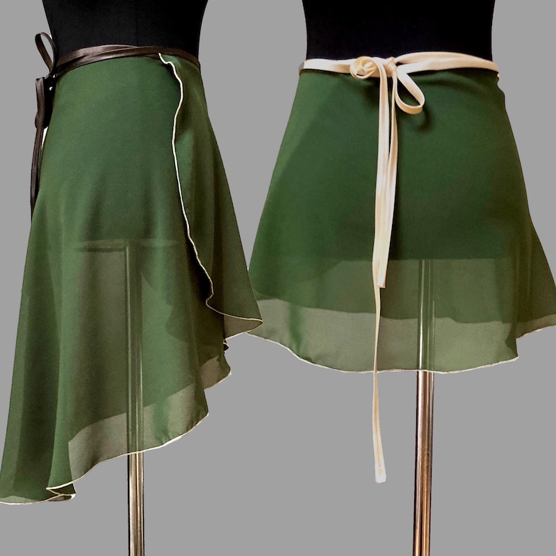 Ballet Skirt Green Adult - Etsy UK