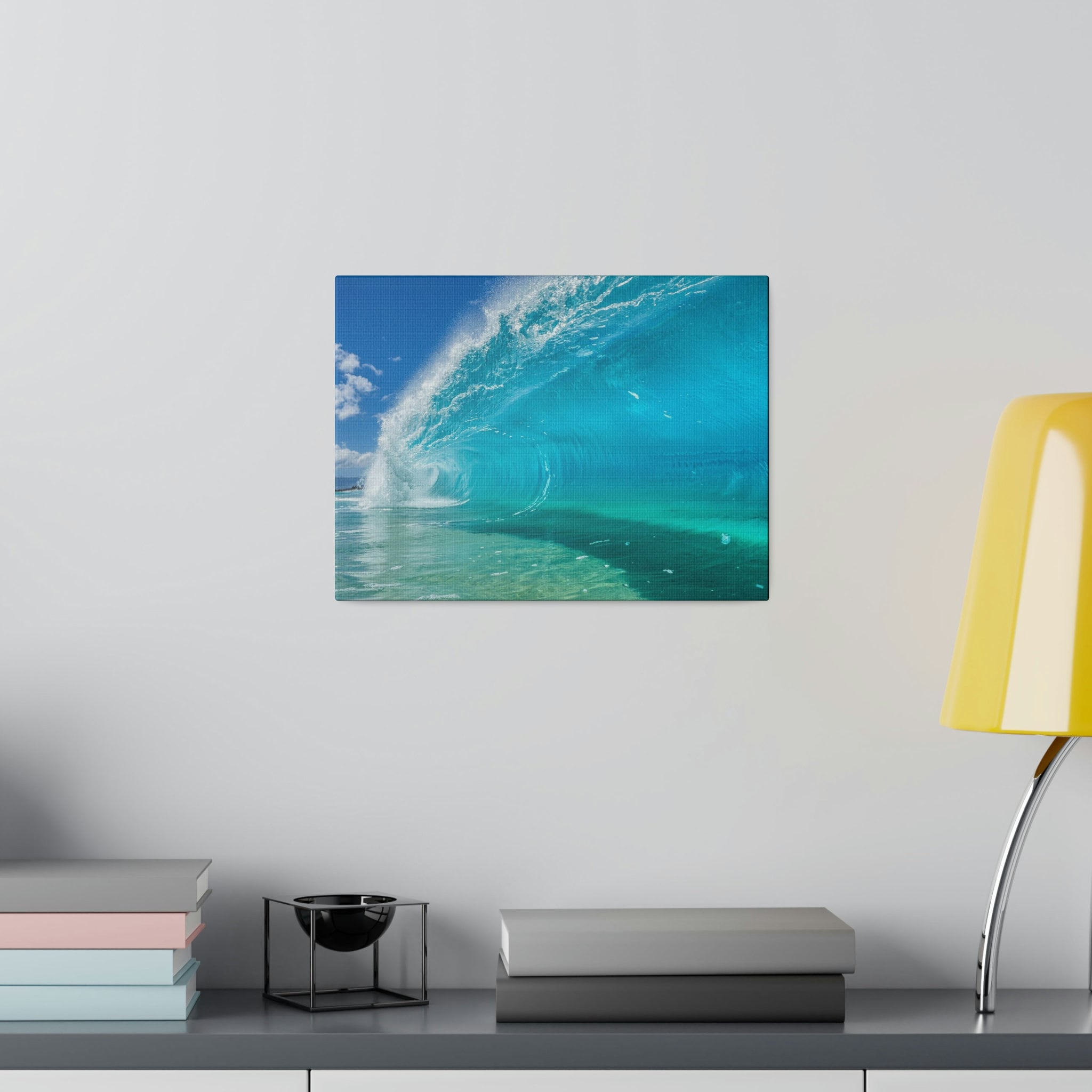Ocean Canvas Art transluscent Wave an Original - Etsy