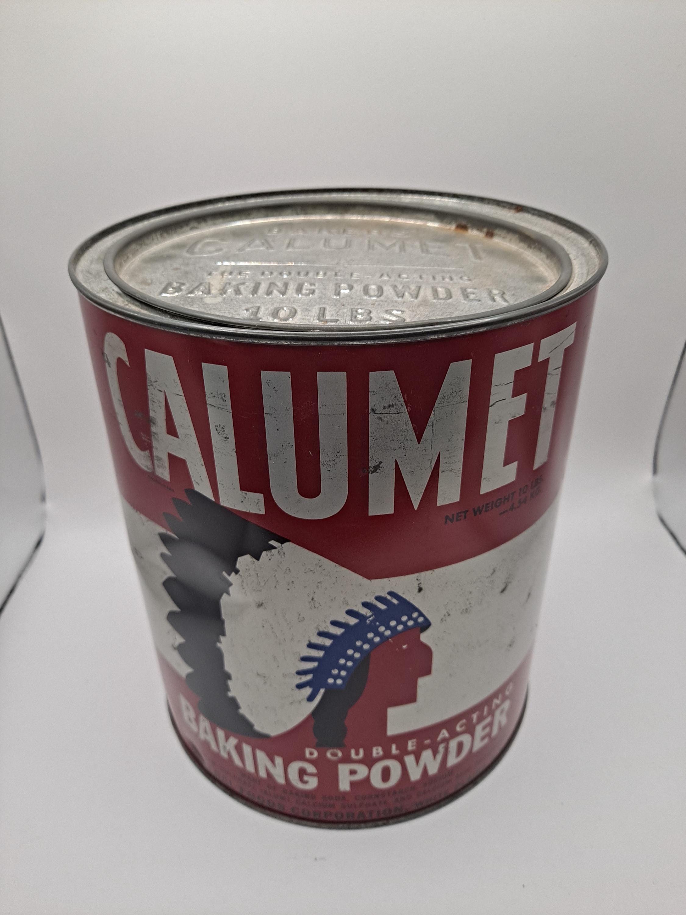 Vintage Calumet Baking Powder Tin - Etsy