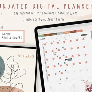 Digital Planner Goodnotes Undated Ipad Planner Goodnotes | Etsy
