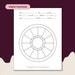 Blank Astrology Chart (digital Download) - Etsy
