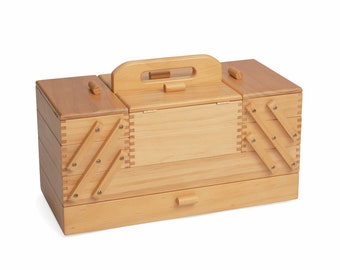 Wood Sewing Box | Etsy