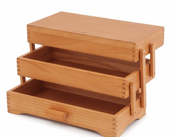 Wood Sewing Box | Etsy