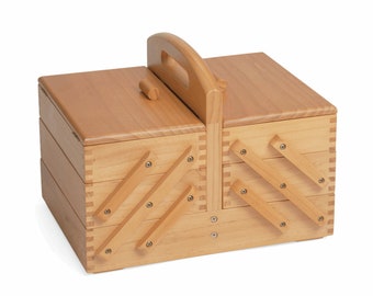 Wooden Sewing Box | Etsy