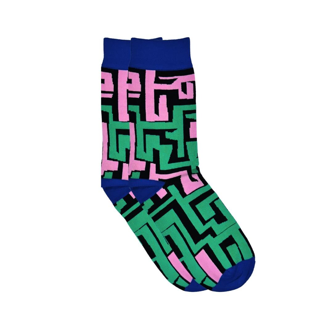 Soweto Street Life Socks | Patterned Cotton Blend, Afrocentric Gift - Etsy