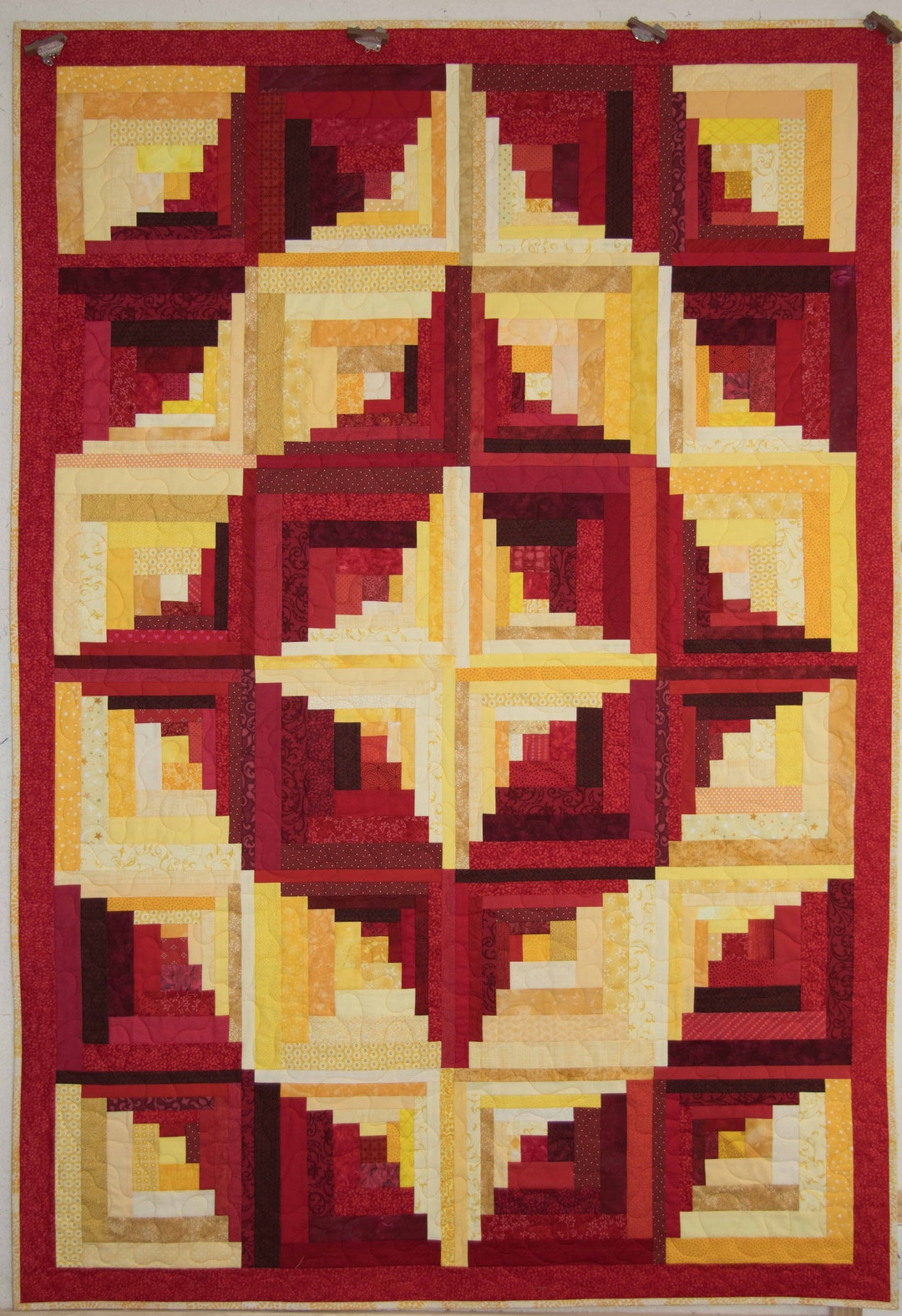 Curved Log Cabin - Etsy