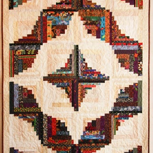 Curved Log Cabin - Etsy