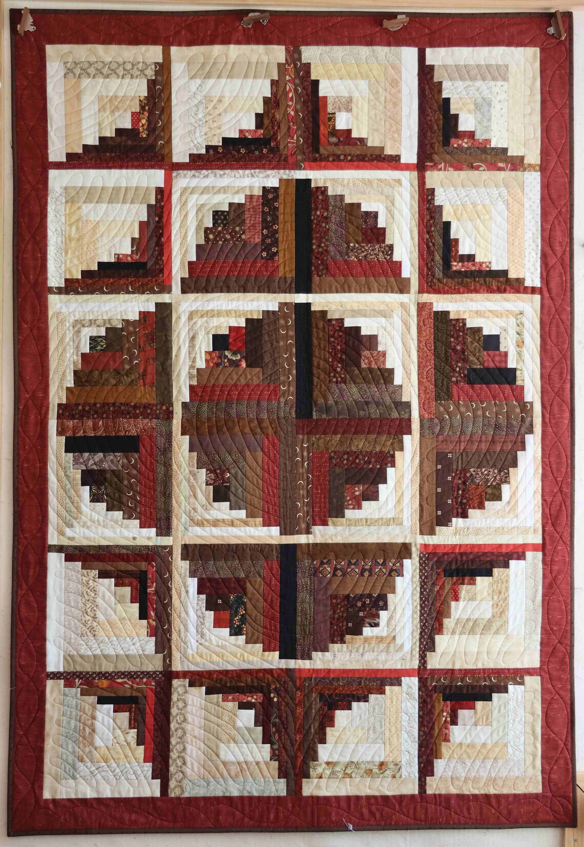 Curved Log Cabin - Etsy