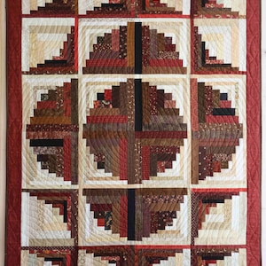 Curved Log Cabin - Etsy