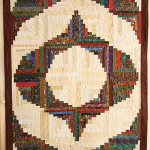 Curved Log Cabin - Etsy