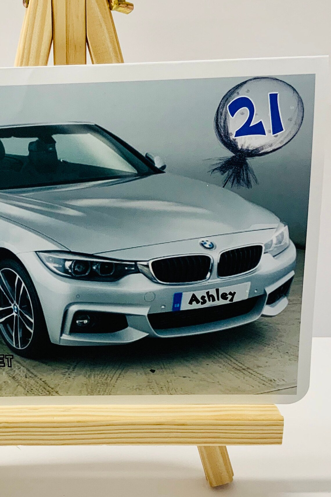 Car Personalised Birthday Cards/personalised Bmw Car Male - Etsy UK
