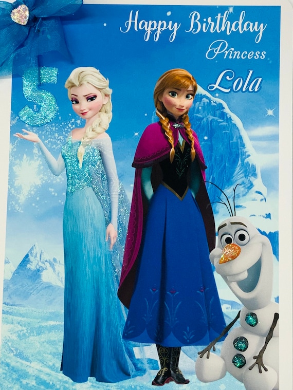 Happy Birthday Princess Frozen