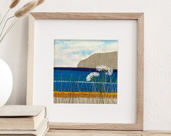 Beach Textile Art - Etsy