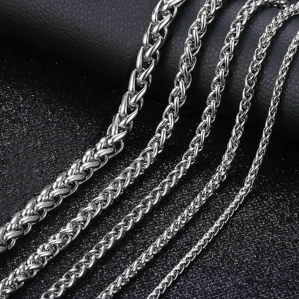 Wheat Chain Necklace - Etsy