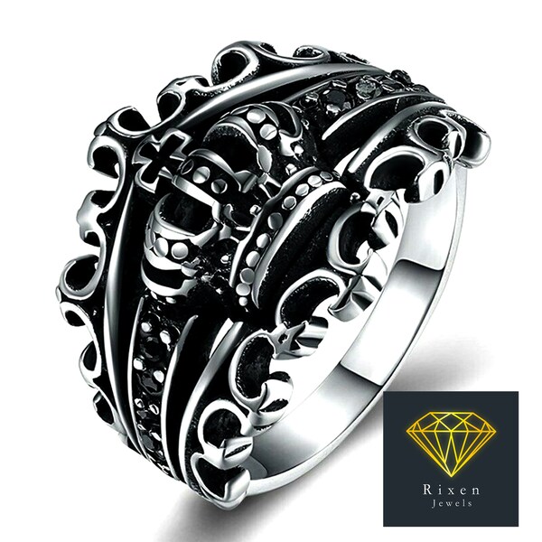 Crown Ring - Etsy