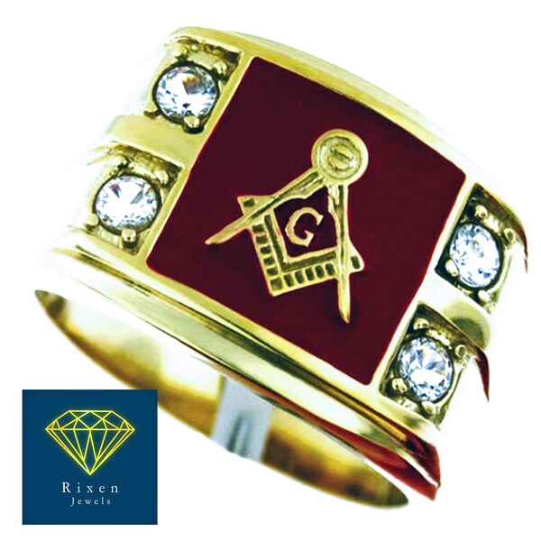 Masonic Ring - Etsy
