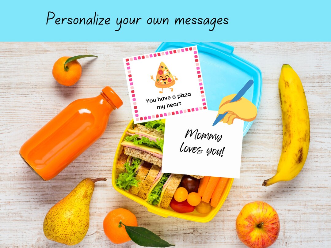 Printable Lunch Notes, Lunch Box Cards, Lunch Box Jokes, Encouragement ...