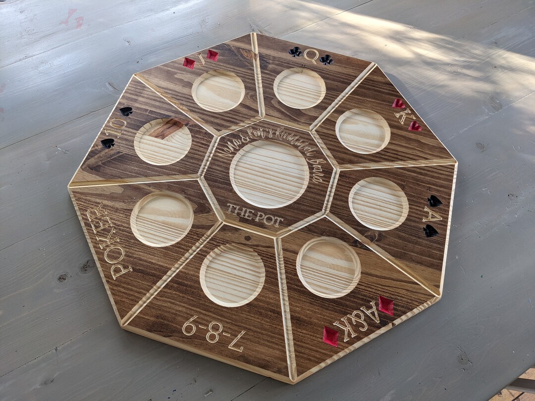 Personalized Wood Carved Rummoli Board - Etsy