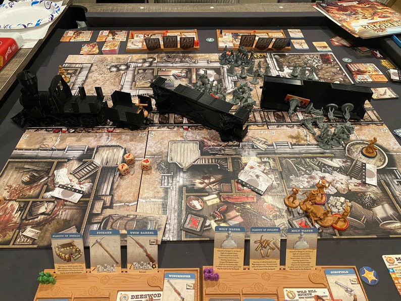 3D Train for Zombicide Undead or Alive Board Game - Etsy