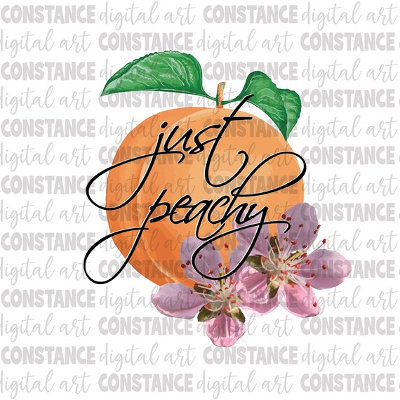 Drawing & Illustration Art & Collectibles Fruits Sublimation Peach ...