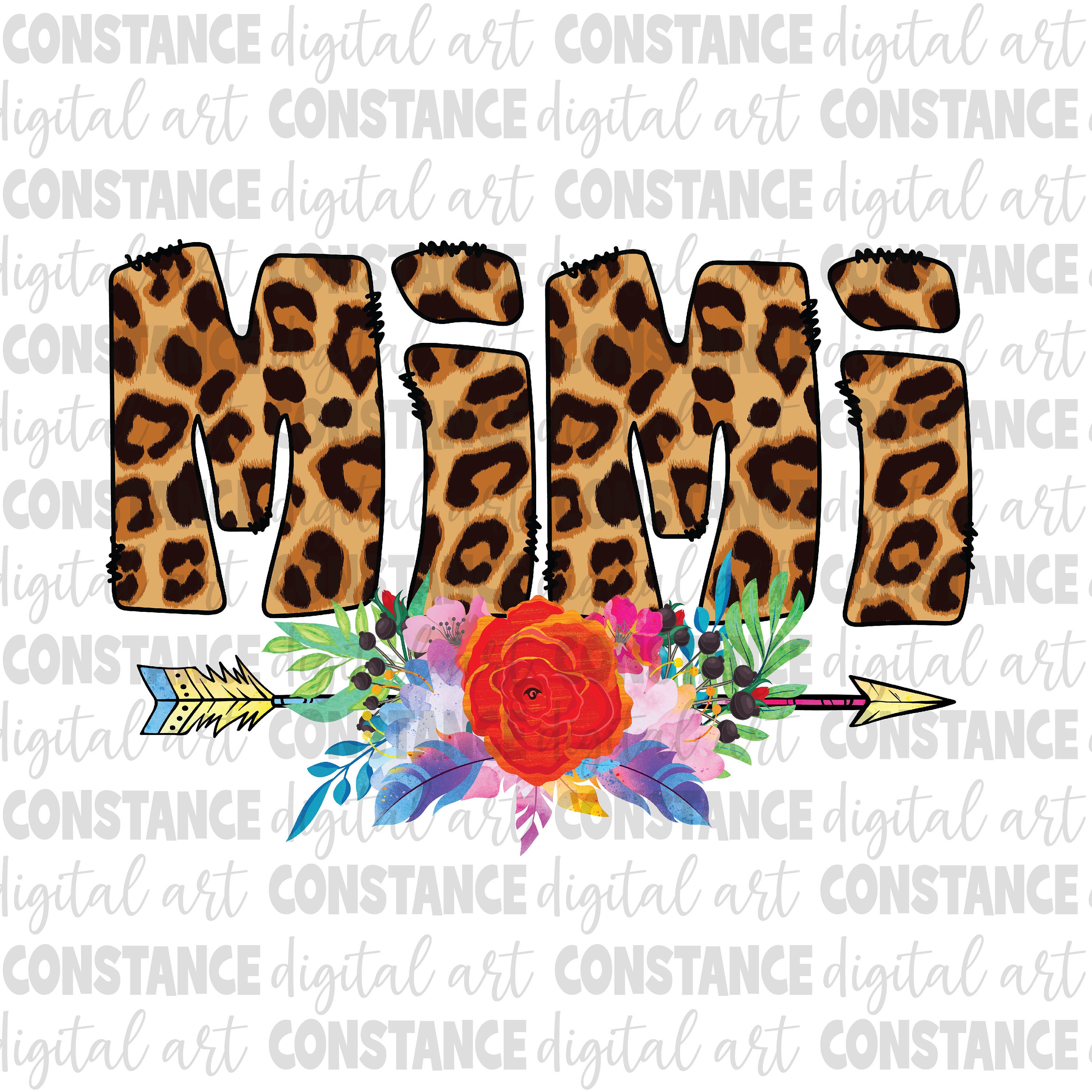 Craft Supplies & Tools Card Making & Stationery Leopard Mimi ...