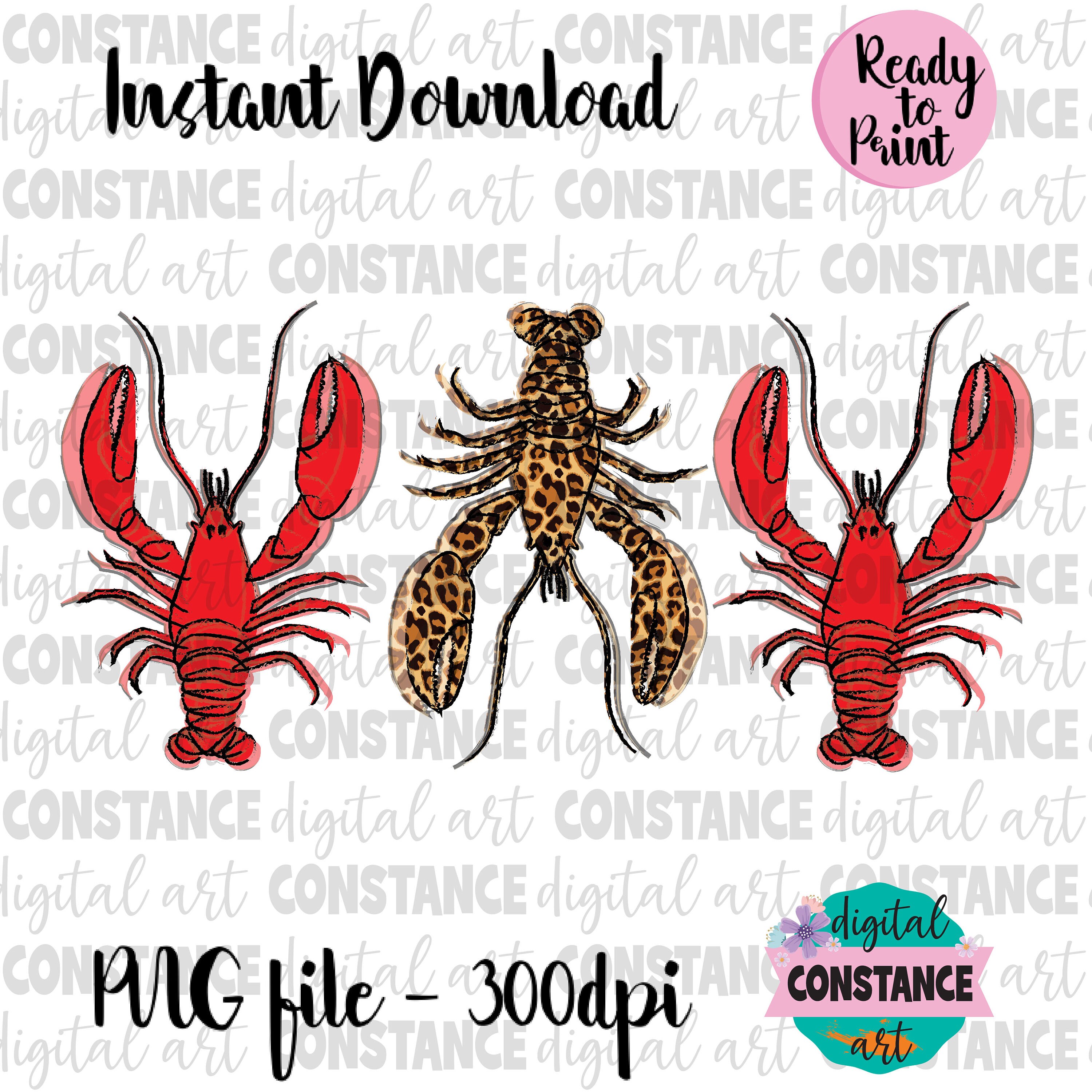 Dancing Crawfish Clip Art