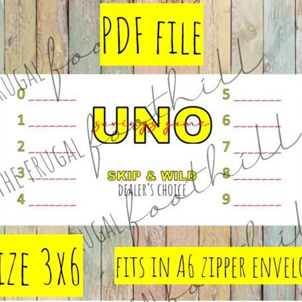 Customize Uno Game - Etsy