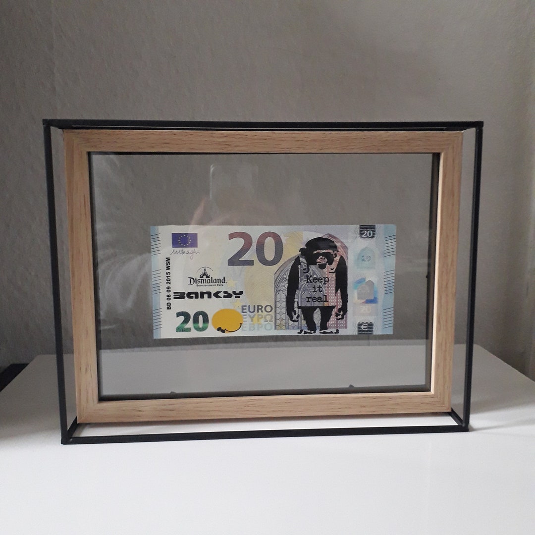 Original Banksy Banknote Dismaland Framed - Etsy