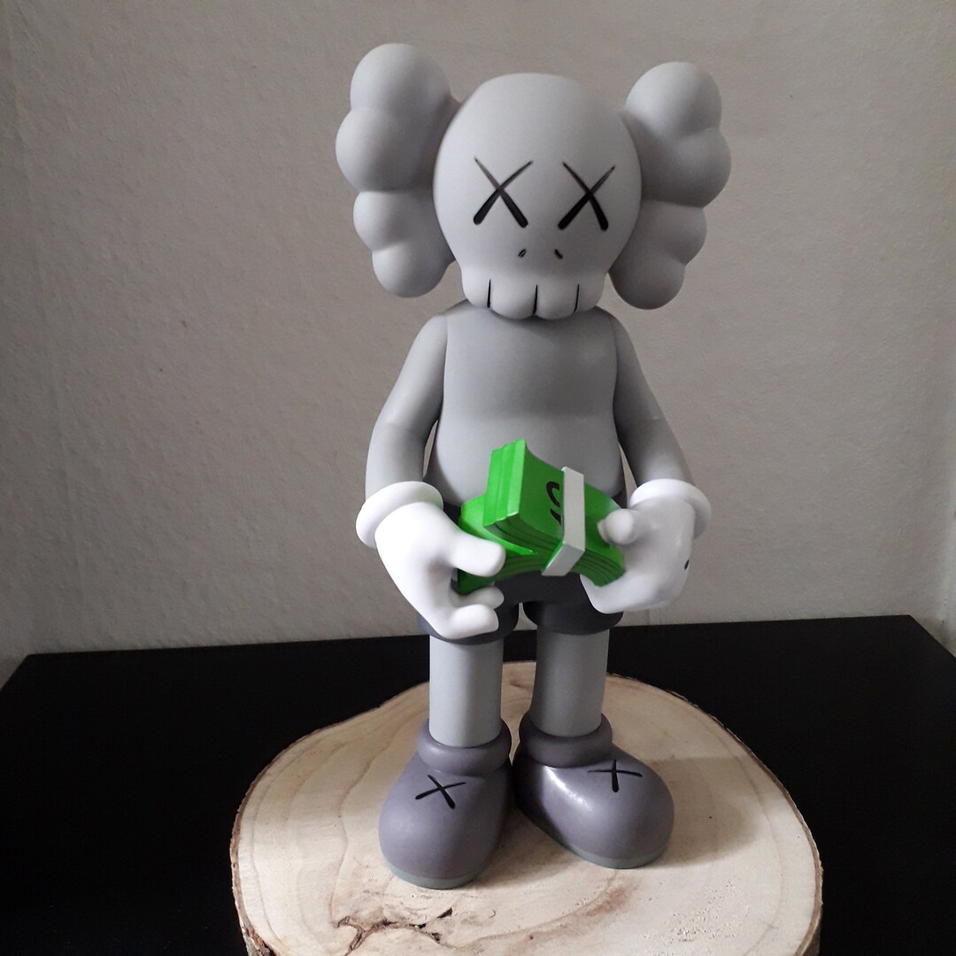 Kaws Dollar Medico Toy Street Figure With Presentation Box - Etsy