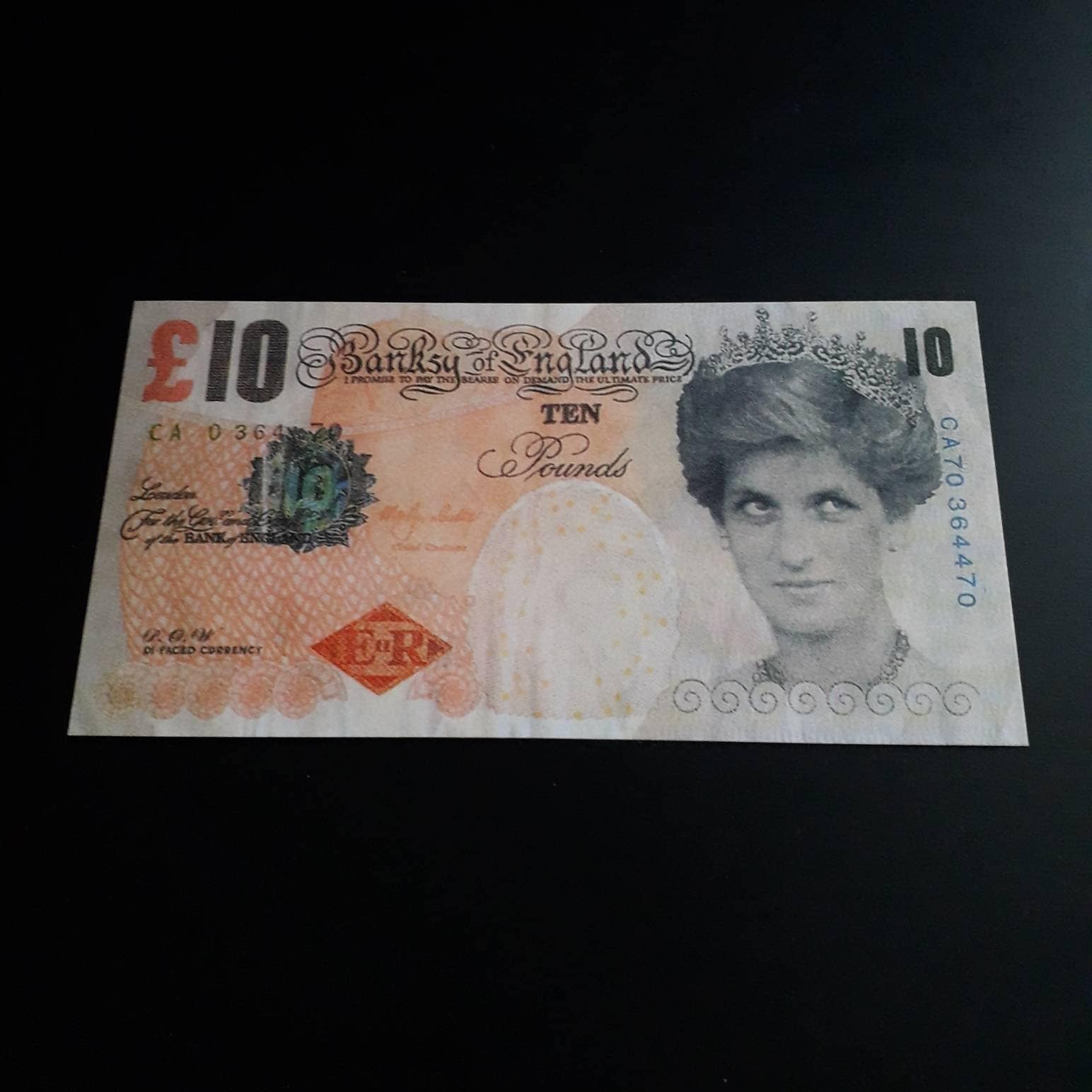Banksy 10 Pound Note