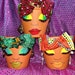 Handpainted Plant Queen Plant Pots - Etsy