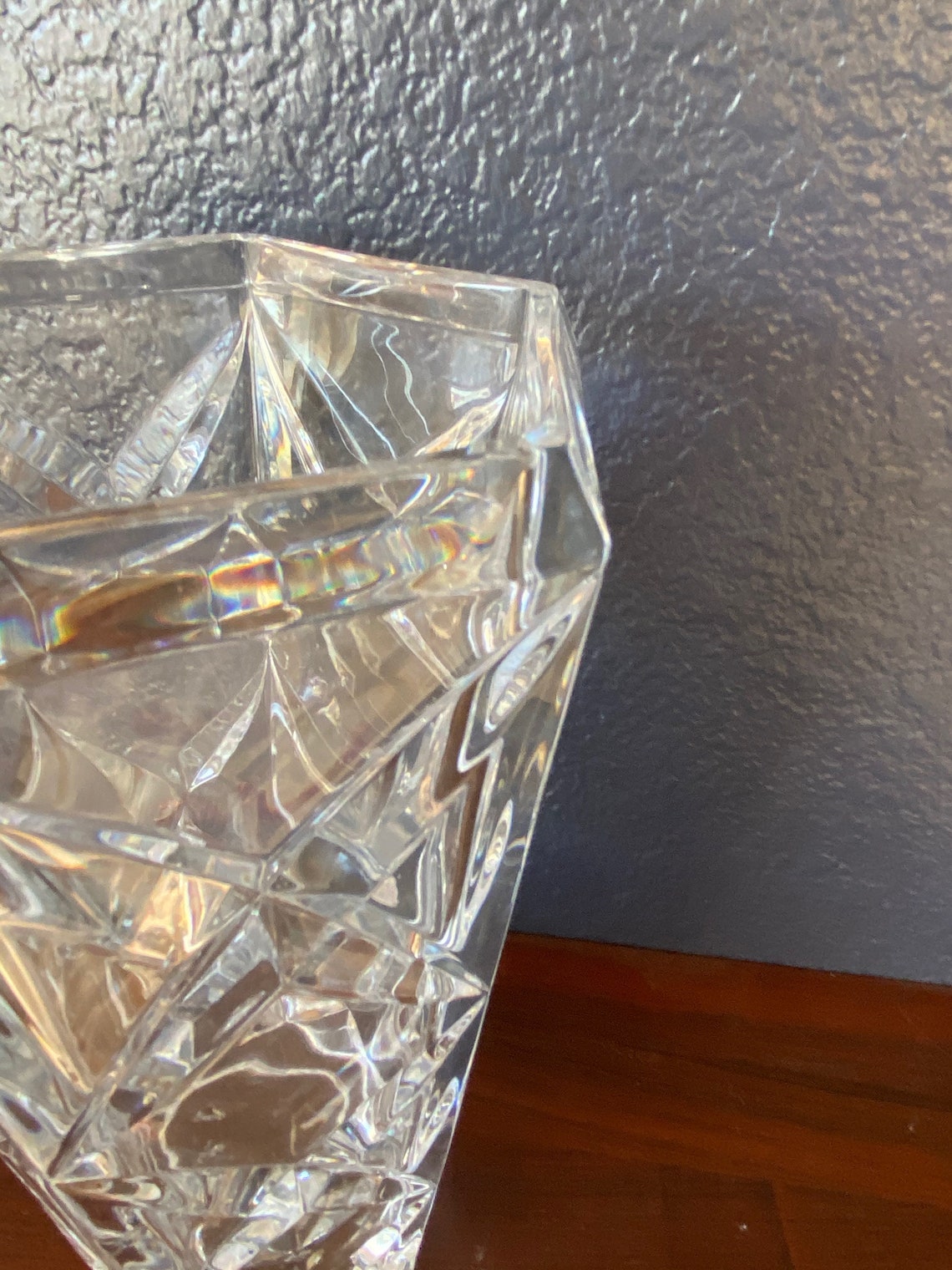 Luminarc Crystal Vase Cristal D Arques Vintage Vase France. - Etsy