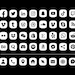 Social Media Icons for Business Cards or Website Design | Instant ...
