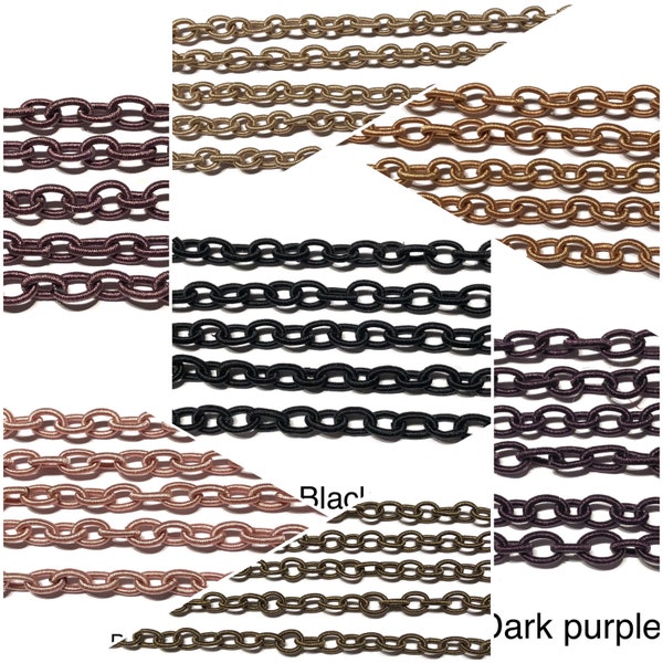 Hand Wrapped Chain - Etsy