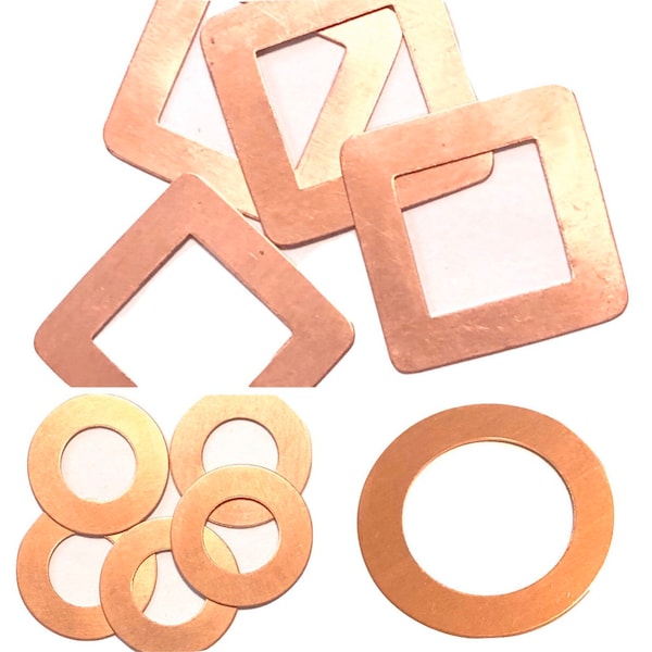 Copper Circles - Etsy