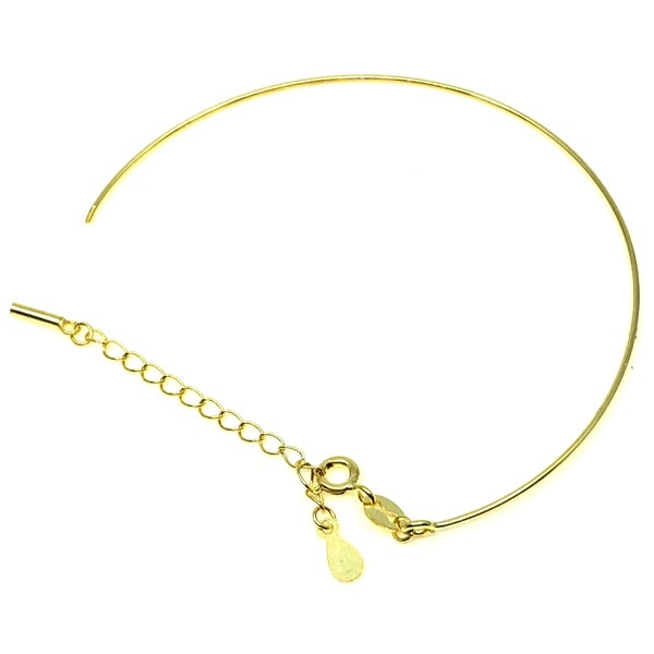 Gold Wire Bangle - Etsy