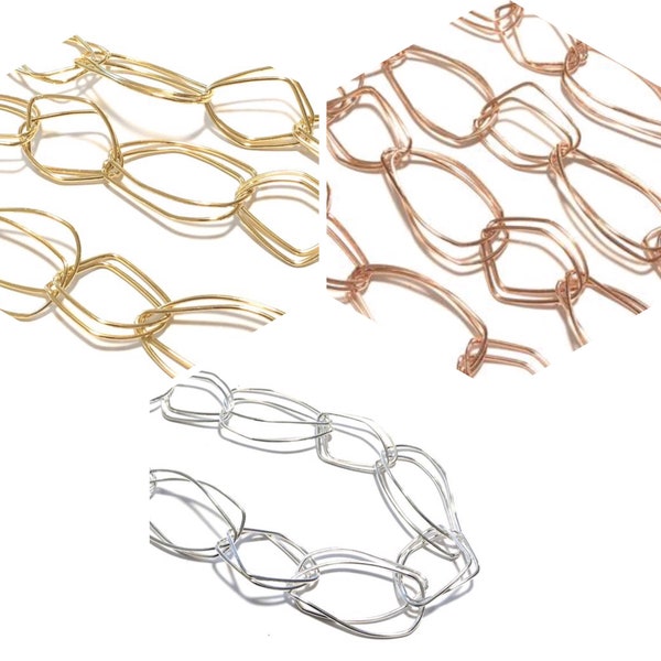 Double Link Chain - Etsy