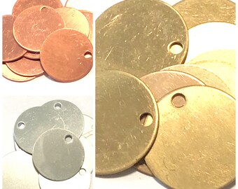 3 Inch Brass Circle - Etsy