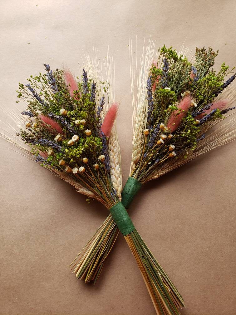 Small Dried Flower Bundle COUNTRY Sunrise-dried Flowers | Etsy