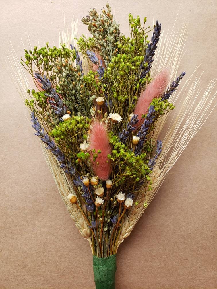 Small Dried Flower Bundle COUNTRY Sunrise-dried Flowers | Etsy